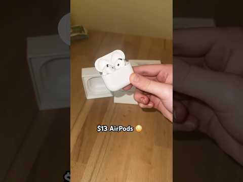 $13 AirPods from my secret vendor 😳 #appleproduct #airpods #reseller