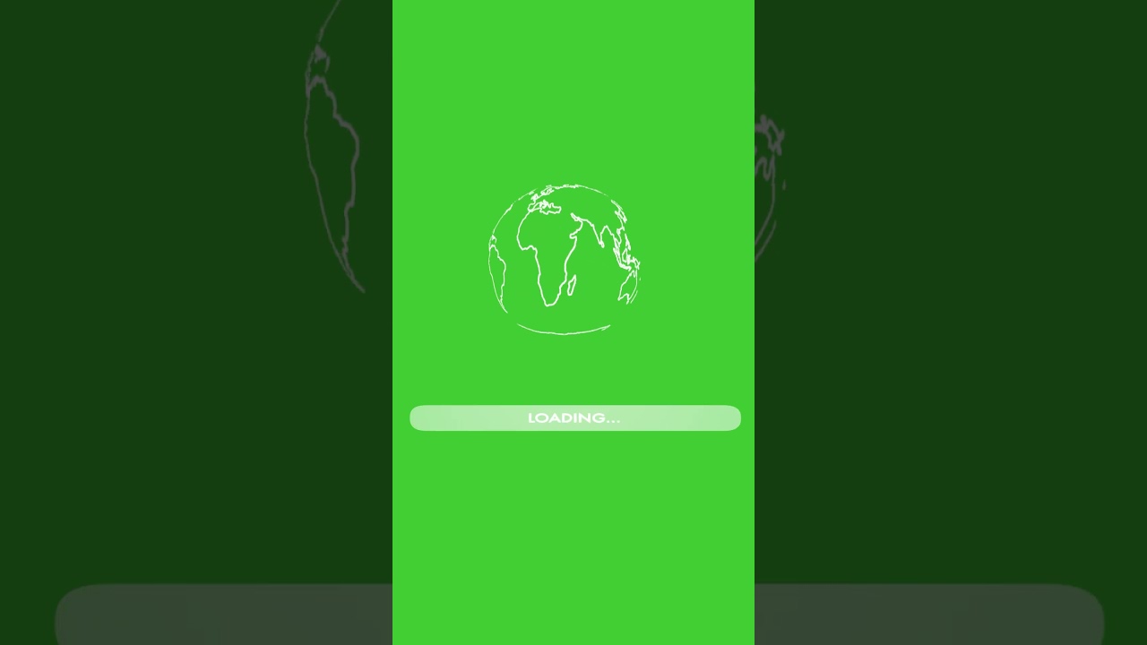 futuristic Wireframe Globe Icon Loading | #globe #webloader #loader #loading