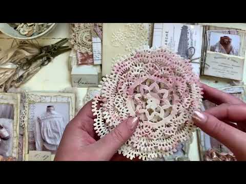 Etsy Update Shabby Chic Mini Ephemera Journal Kits