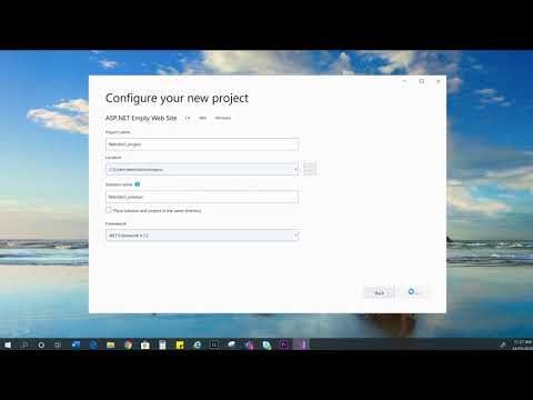 Create pages for a static website in Visual Studio