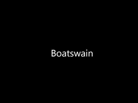 How to Pronounce Boatswain