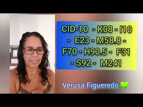 CID 10 - Os códigos ( Classificação internacional de doenças do cidadão )