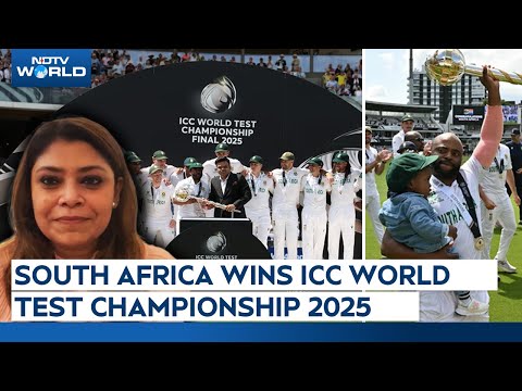 WTC Final 2025 | South Africa Clinch 1st ICC Title In 27 Years, Beat Australia In WTC Final