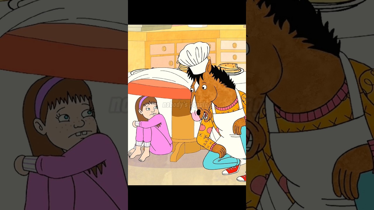 Bojack is just horsing around || #bojackhorseman #shorts #cartoon