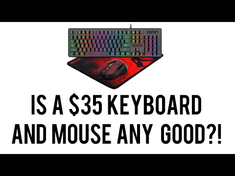 Is a $35 Keyboard and Mouse any Good? (Redragon S107)
