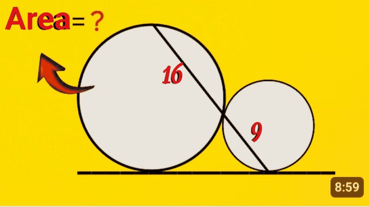 Can You Solve this Nice Geometry Problem #maths​ #geometry​ #mathematics​A Nice Geometry Problem -  