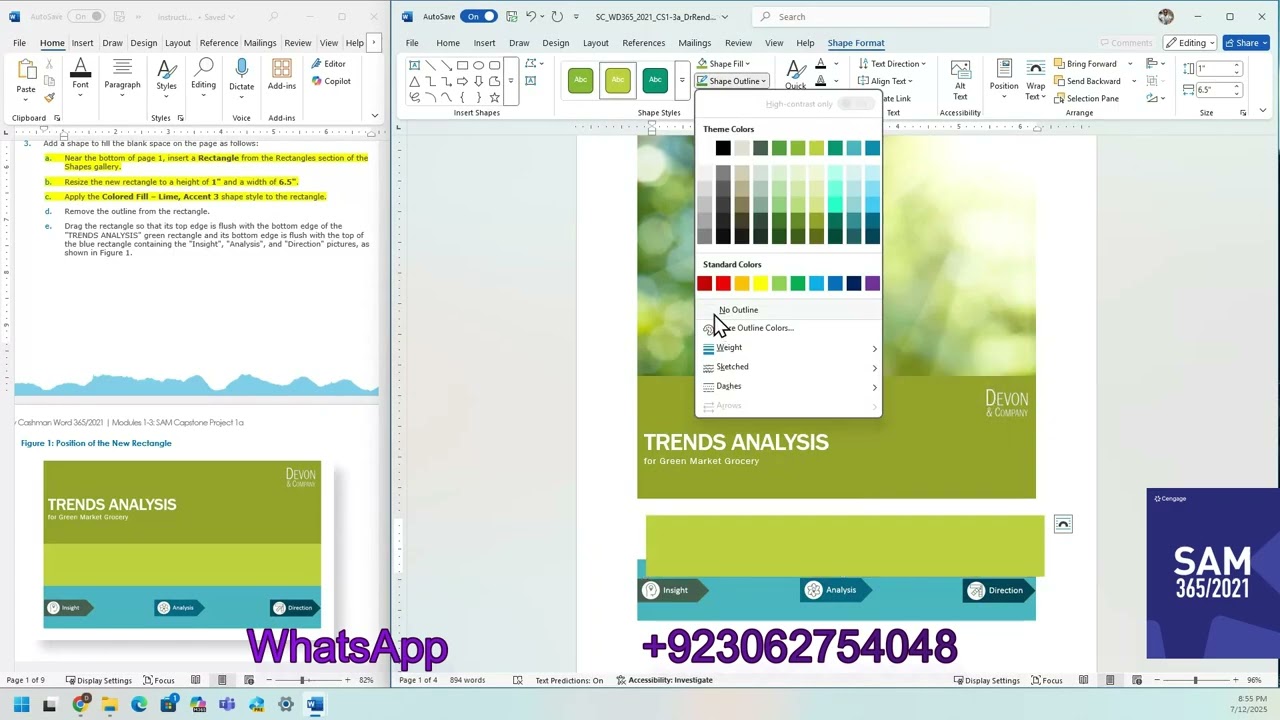 Shelly Cashman Word 365/2021 Modules 13 Capstone Project 1a |Completing a Consultant s Report|