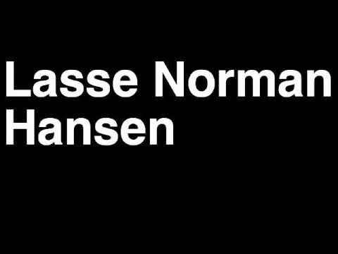 How to Pronounce Lasse Norman Hansen Denmark Gold Medal Cycling Omnium London 2012 Olympics Video