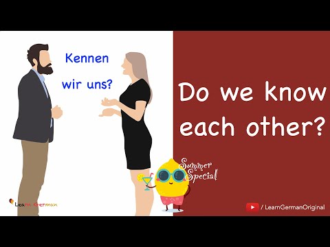 Do we know each other? | Kennen wir uns? | Deutsch im Alltag | Learn German | A2-B1