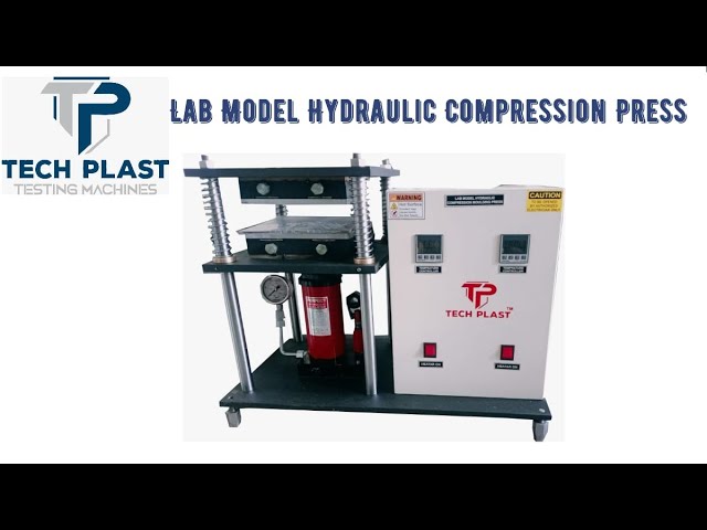 Hydraulic Dumbell Sample Cutting Press - Lab Model Compression Press ...