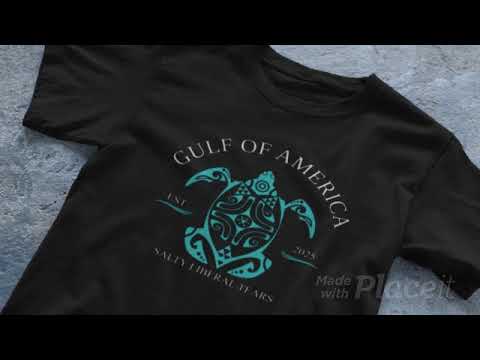 Gulf Of America Est 2025 Salty Liberal Tears T Shirt