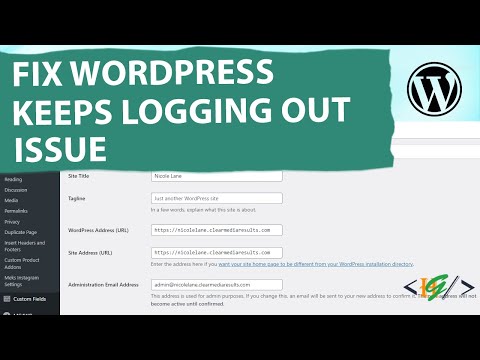 How to Fix WordPress Keeps Logging Out Problem