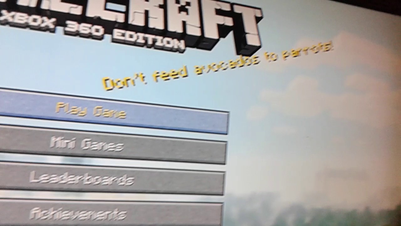 Minecraft splash text part 1