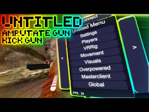 This Gorilla Tag Menu has KICK GUN?! | Untitled Mod Menu