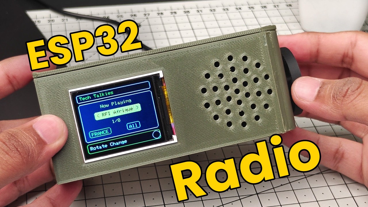 How I made a free Internet Radio with ESP32