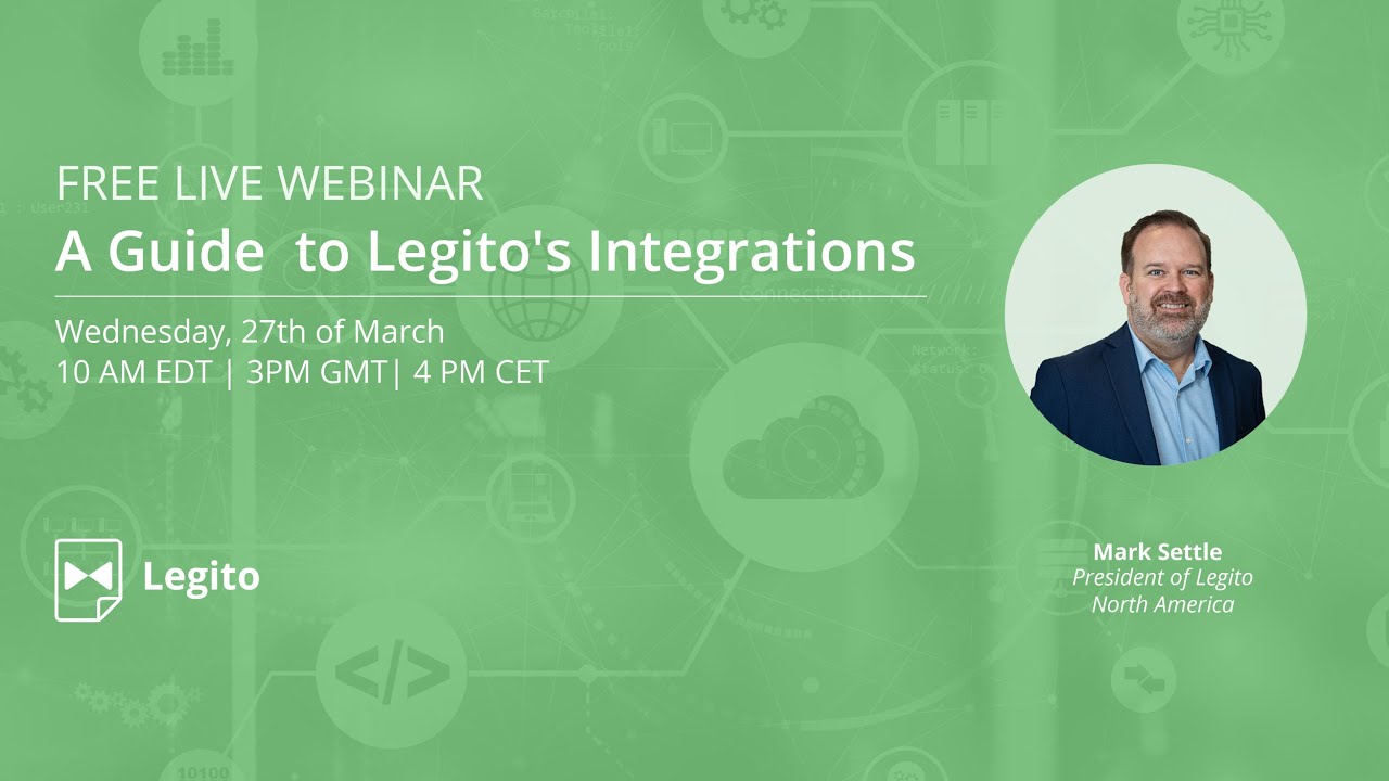 Webinar - A Guide to Legito's Integrations