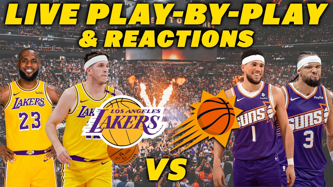 Phoenix Suns vs Los Angeles Lakers : Suivez le choc NBA en direct le 24 ...