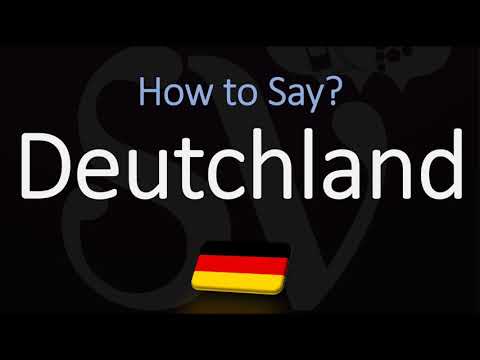 How to Pronounce Deutchland?