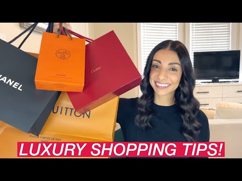TOP TIPS FOR LUXURY SHOPPING! WHAT TO WEAR, MAKING APPOINTMENTS, & WORKING WITH SALES ASSOCIATES!