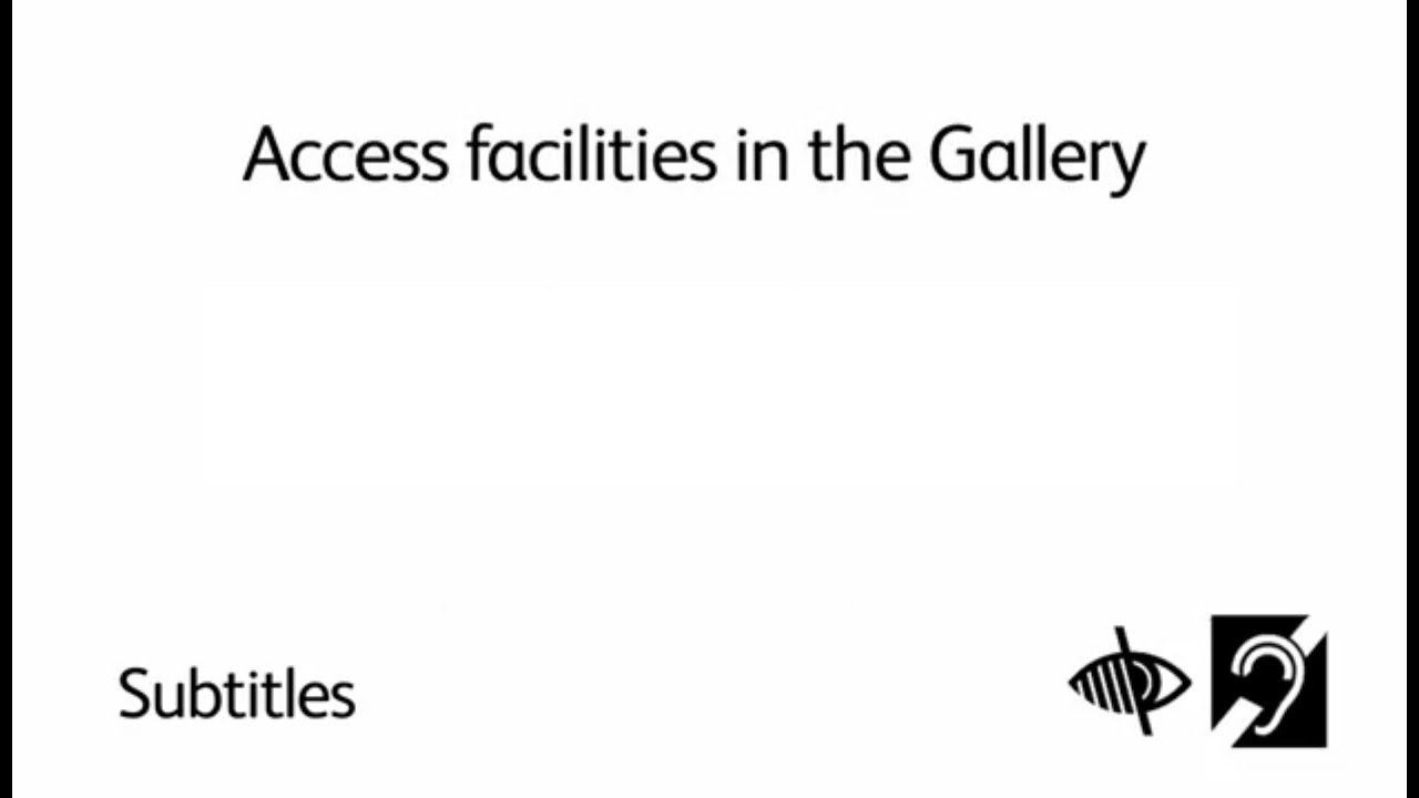 Access facilities at the National Portrait Gallery