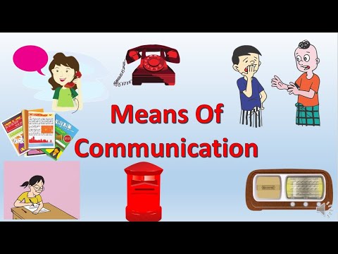 Means of Communication video for kids | Communication video for kids | Communication |
