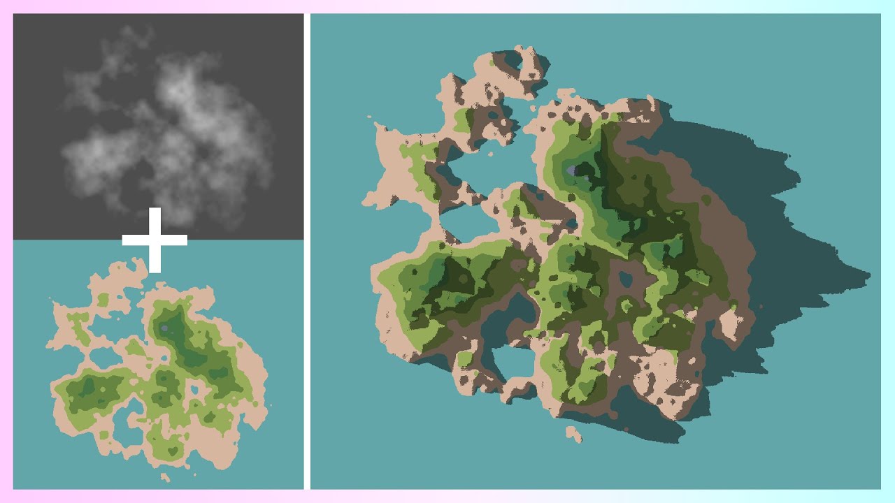 Realtime shadow casting on 2D terrain