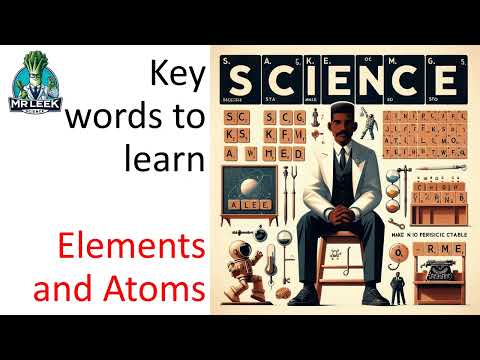 Elements key words definitions KS3