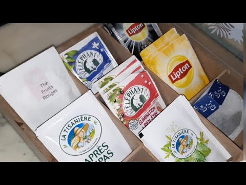 how to organize tea bags/Tea bags organizer/