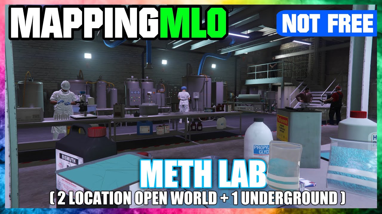 [MLO] Meth Lab ( 2 openworld + 1 underground ) - FiveM Releases - Cfx ...