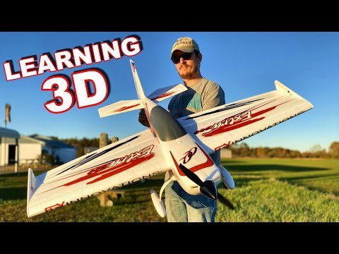 Wow Easy To Fly 3D Electric RC Plane Extra 300 Maiden Flight! - TheRcSaylors