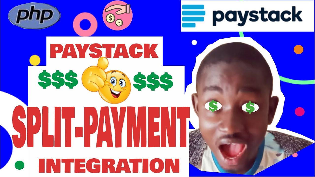 Paystack split payment integration in PHP to accept payments