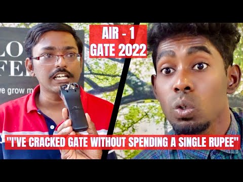 GATE AIR 1 shares his experience and Powerful tips for GATE aspirants! | GATE 2024