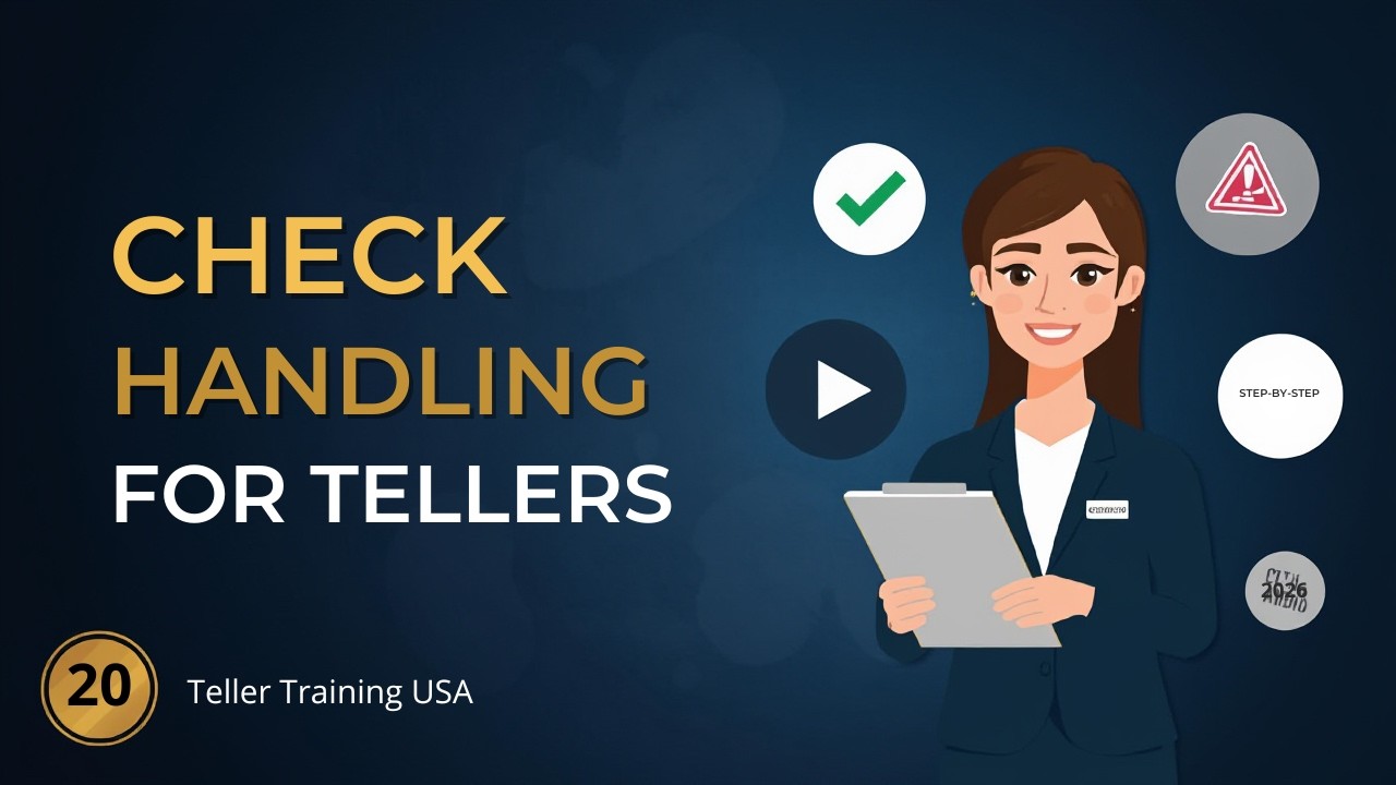 Check Handling for Tellers Explained | Types of Checks, Fraud Detection & Best Practices