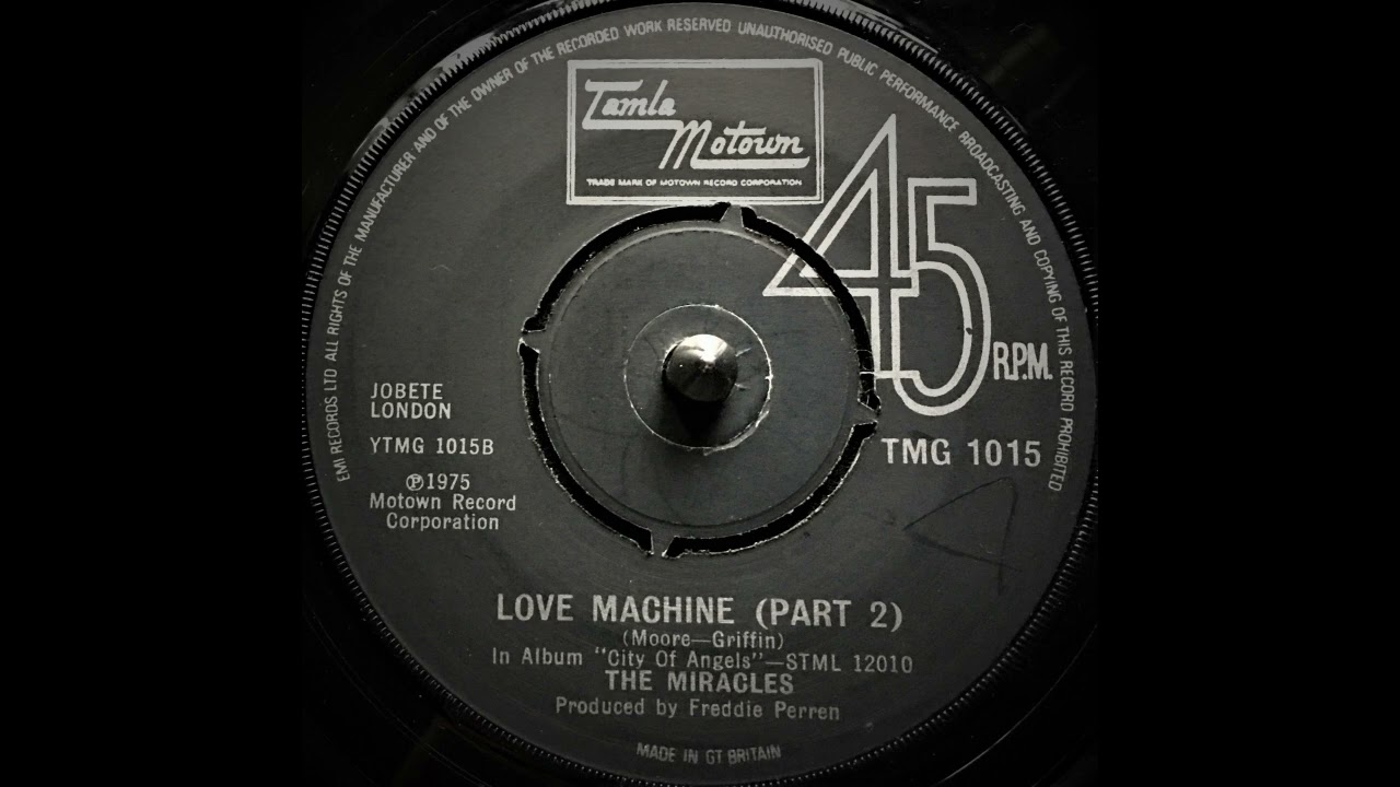 The Miracles - Love Machine (Part 2) (1975)