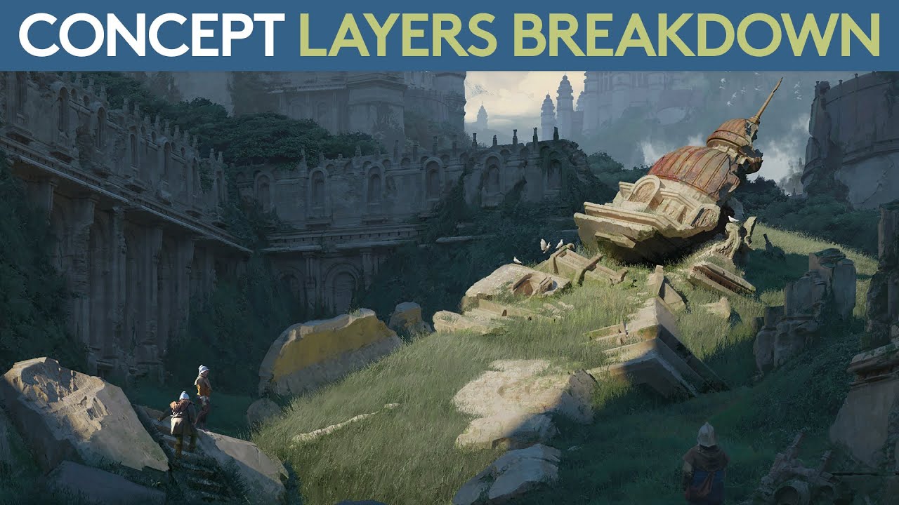 Concept Art Layers Breakdown! - 