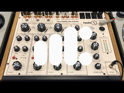 Can Electric Taula 4 MR (Rotary Analog Mixer) 2021 - Steel | Reverb