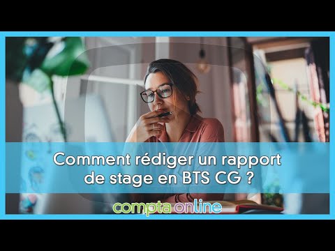 Exemple De Rapport De Stage Bts Cg - Esam Solidarity