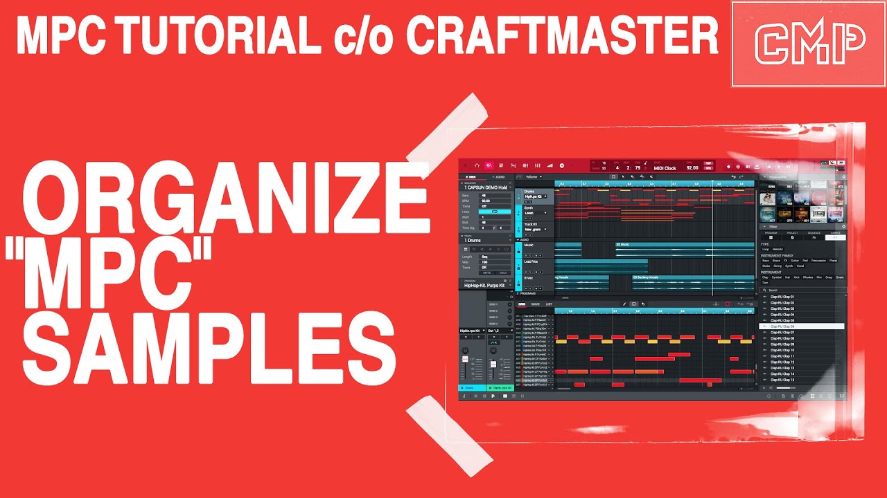 MPC TUTORIAL How to Organize and Load Samples | Beginner |