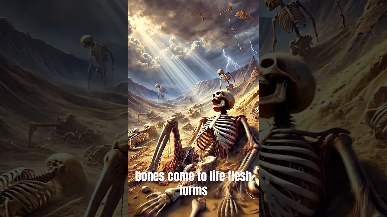 Valley of dry bones: Ezekiel #bible #jesus #god #bibleverse