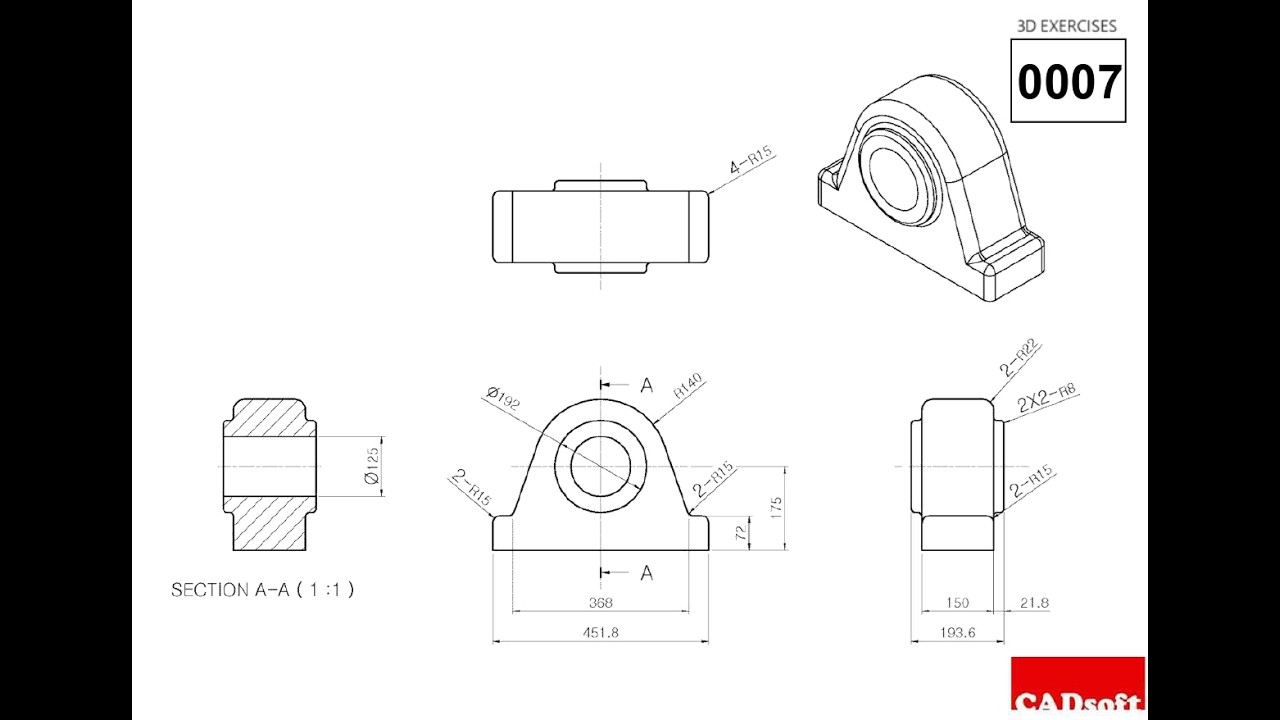 Alibre 3D CAD - Exercise 7