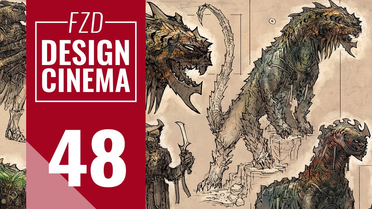Design Cinema – EP 48 - Creature Sketching
