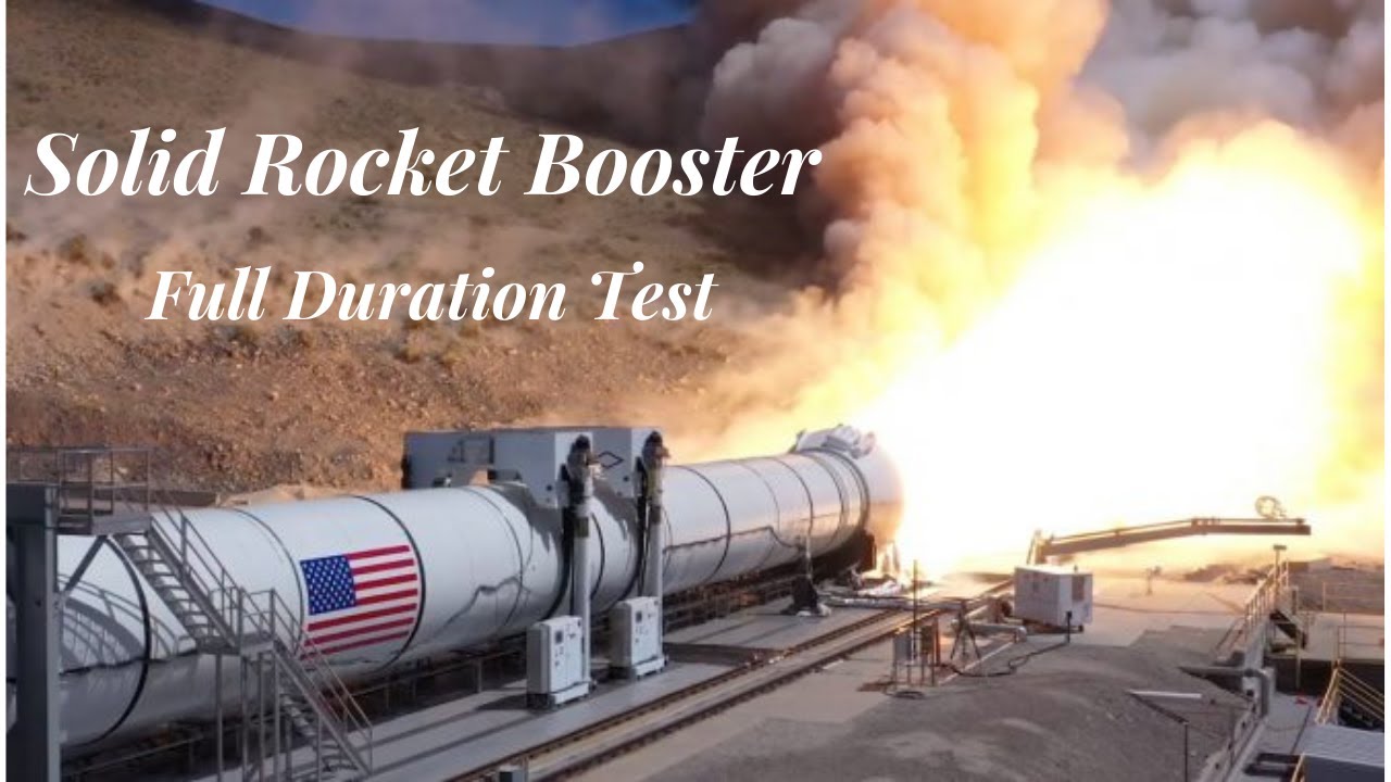 Space Launch System Solid Rocket Booster Full Duration Test