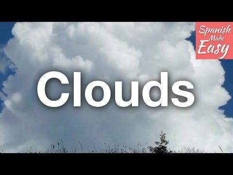 Cloud And Clouds In Spanish | The Word Of The Day [Spanish Lessons]