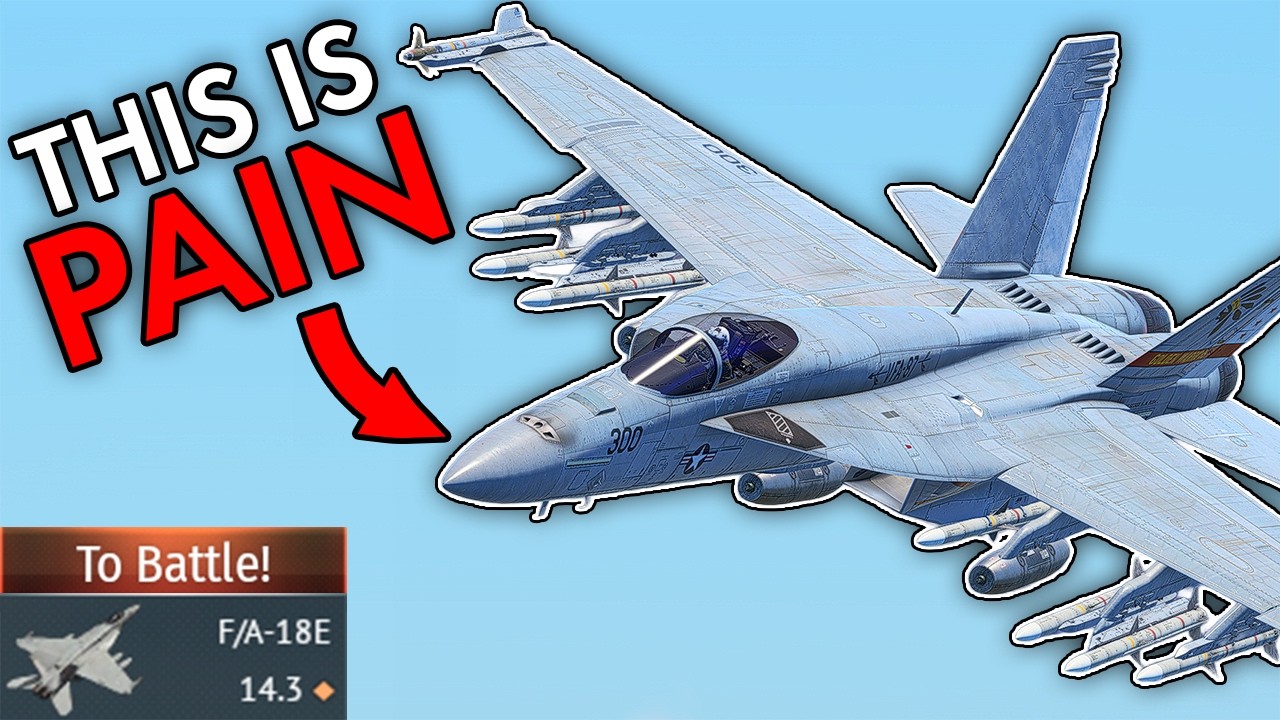 The F/A-18E Super Hornet Stock Grind BROKE Me…