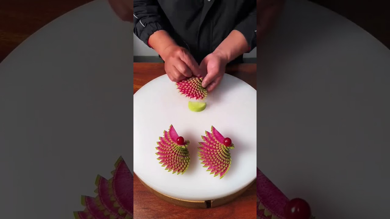 How to Carve Fruit Very Fast and Beauty part  4568