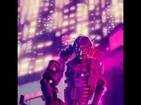 Cyber Punk Oni Mask 3 D Render Beeple Portrait Japanese Neon Red Kanji