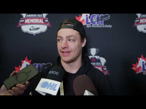 Memorial Cup Pre-Game Media Availability: Henry Brzustewicz (London Knights) – May 24, 2025