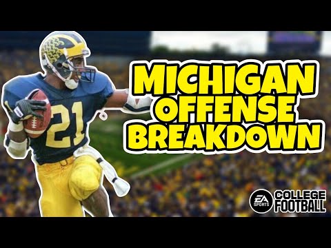 This Offense In Michigan Playbook Will Make Opponents QUIT!!! College Football 25 Tips