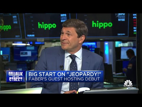 CNBC's David Faber on his 'Jeopardy!' hosting debut