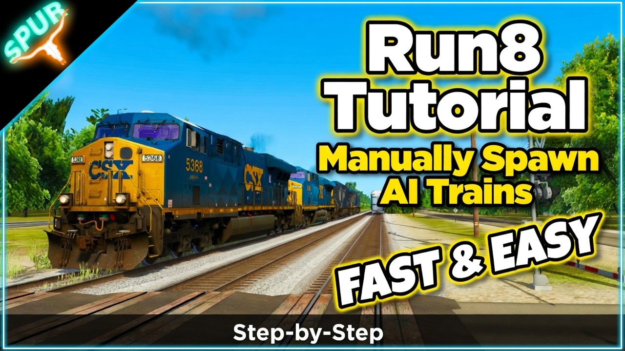 Run8 Tutorial: Manually Spawning AI Trains